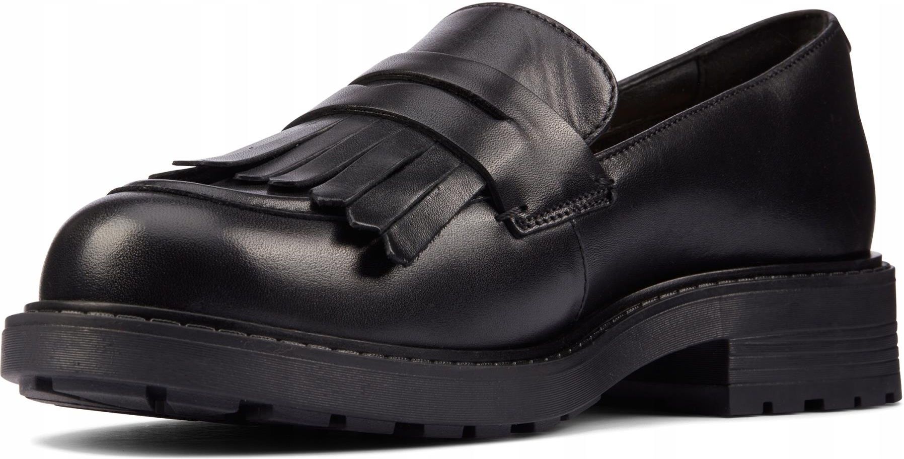 Loafersy damskie skórzane Clarks Orinoco 2 Loafer czarne 37.5 - Ceny i ...