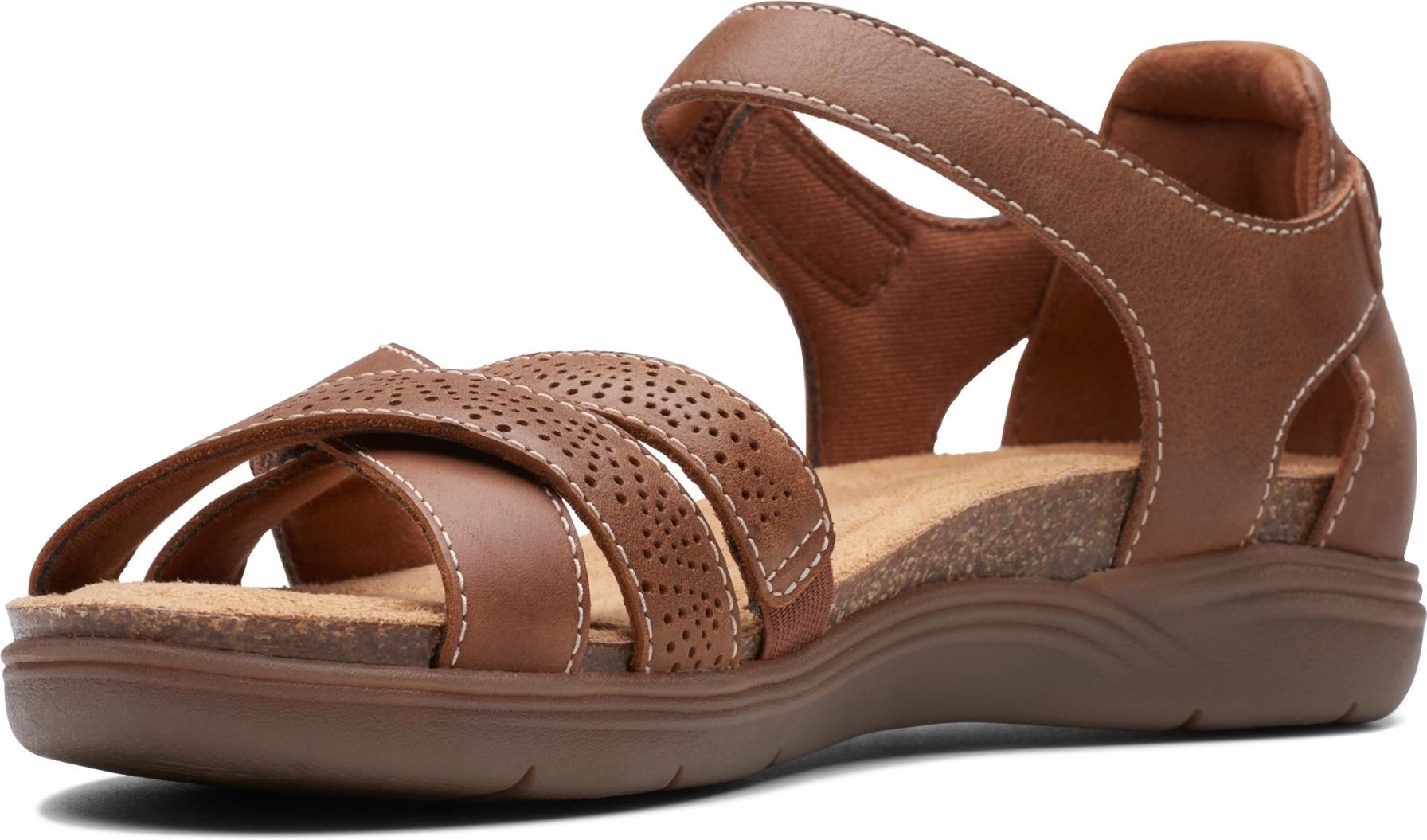 Sandałki Clarks April Poppy skórzane 37 - Ceny i opinie - Ceneo.pl