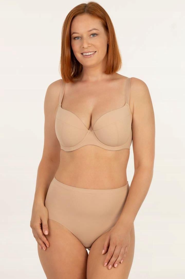Kleo biustonosz usztywniany gładki beżowy 85D - Ceny i opinie - Ceneo.pl