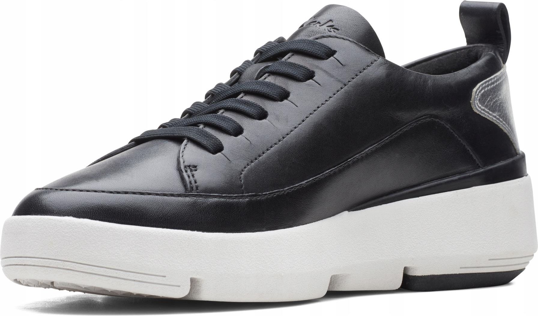 Trampki damskie Clarks Tri Flash Lace czarne 41.5 - Ceny i opinie ...