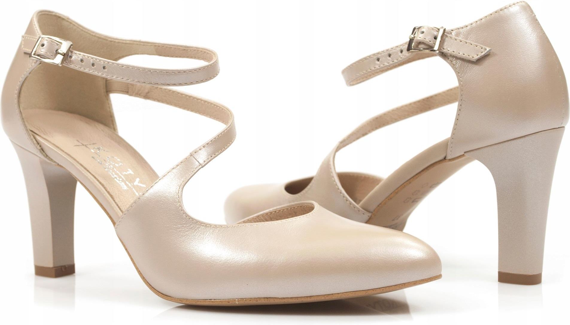 Kotyl buty damskie do tańca czółenka ślubne Skóra - Ceny i opinie ...
