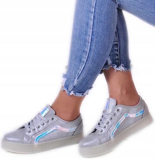 Damskie Trampki buty Creepersy Półbuty 10818 38 - Ceny i opinie - Ceneo.pl