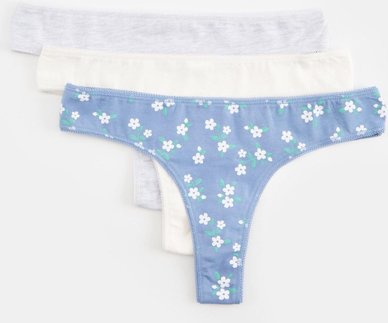 Sinsay - Majtki stringi 3 pack - Wielobarwny - Ceny i opinie - Ceneo.pl