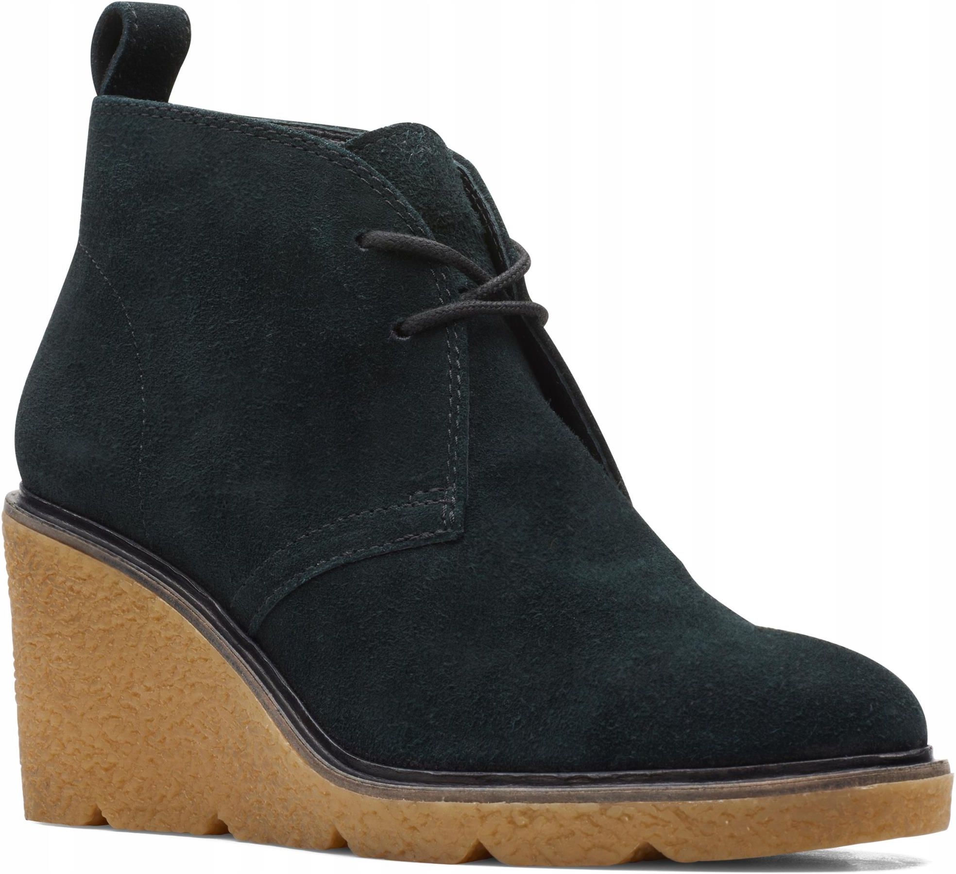 Botki Clarks Clarkford czarne zamszowe 36 - Ceny i opinie - Ceneo.pl