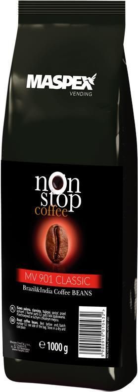 Kawa Maspex Non Stop Coffee Mv 901 Ziarnista 1kg - Ceny i opinie - Ceneo.pl
