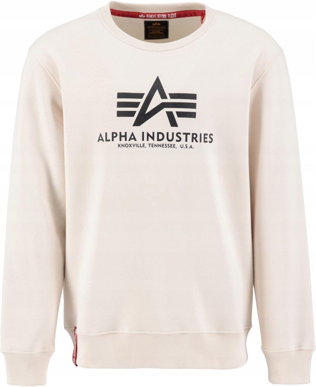 Bluza Alpha Industries Basic Sweater jet stream white XL - Ceny i opinie - Ceneo.pl