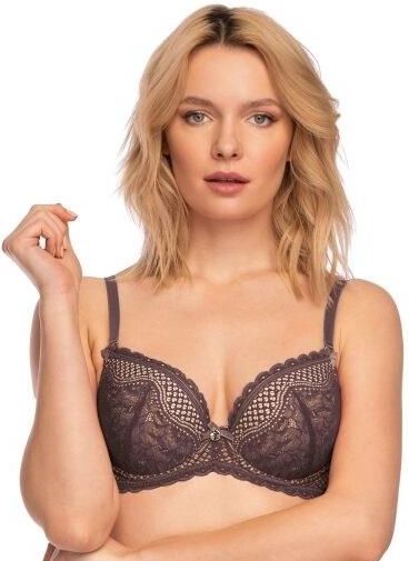 Nipplex Biustonosz 80D Emma Push-up Bakłażan - Ceny i opinie - Ceneo.pl