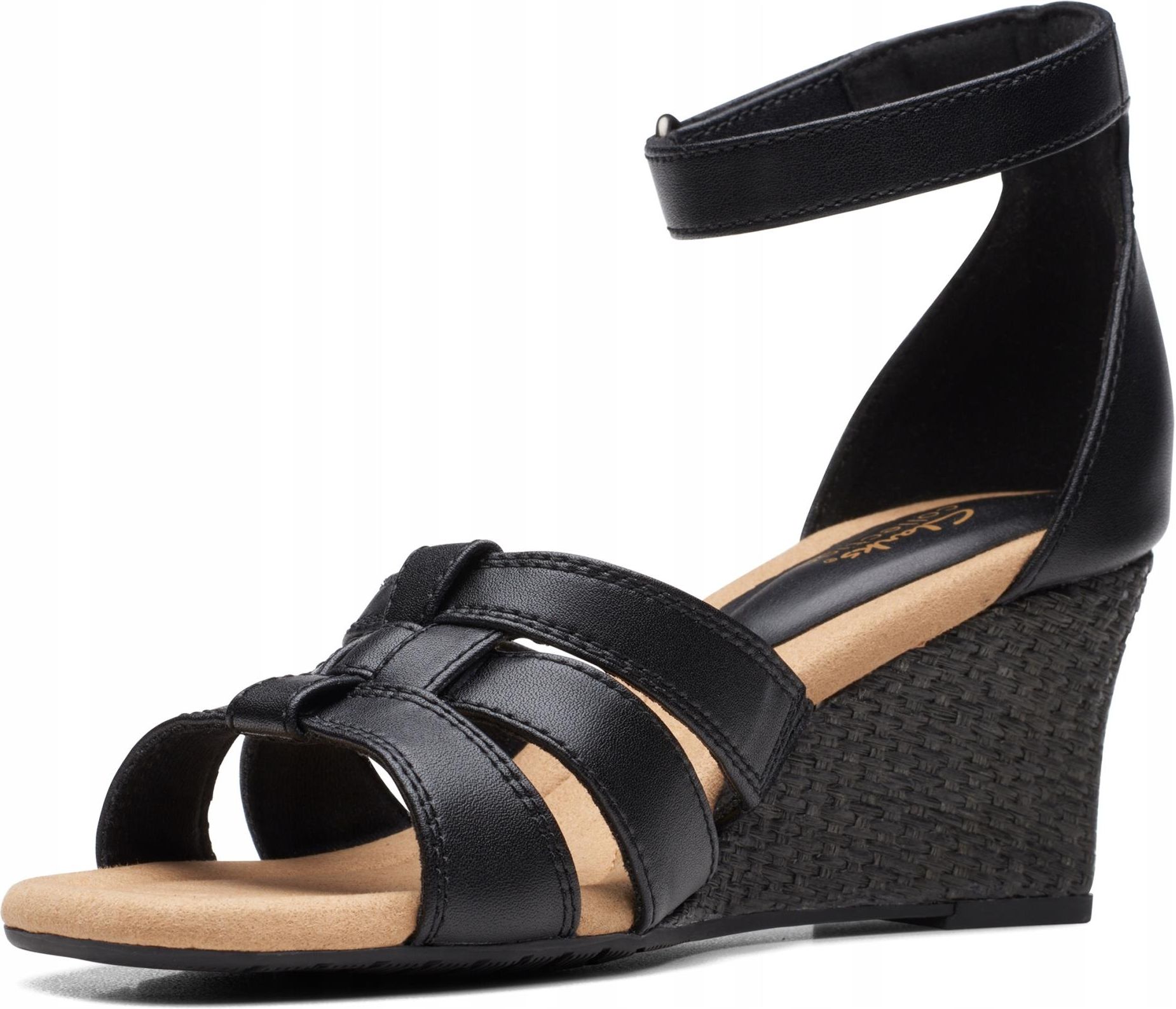 Sandałki skórzane Clarks Kyarra Joy czarne 40 - Ceny i opinie - Ceneo.pl