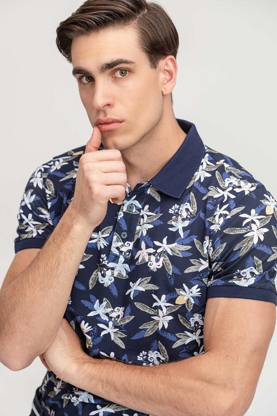 Bawełniane polo męskie w granatowy kolor w lilie - Ceny i opinie - Ceneo.pl