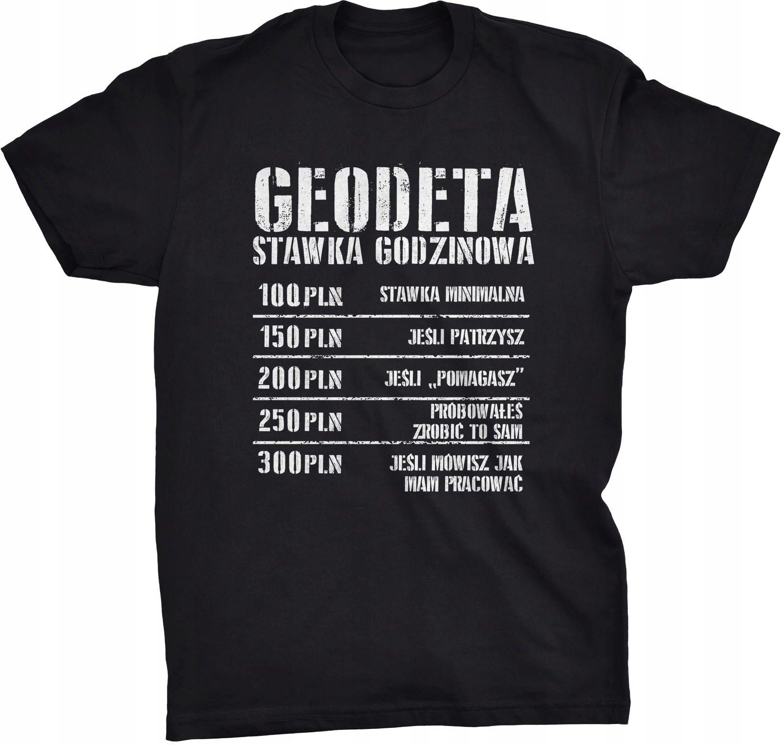 Stawka Godzinowa Koszulka Dla Geodety - Ceny i opinie - Ceneo.pl