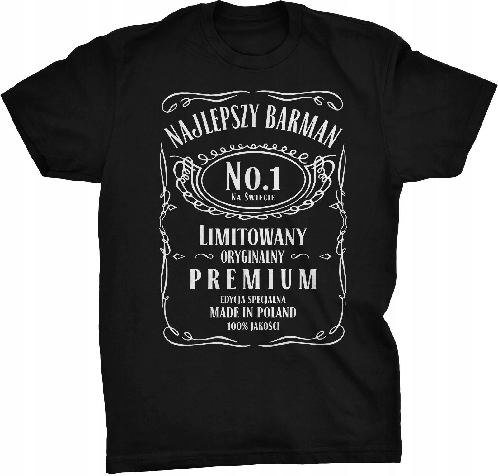 Koszulka Najlepszy Barman Dla Barmana Barmanki - Ceny i opinie - Ceneo.pl