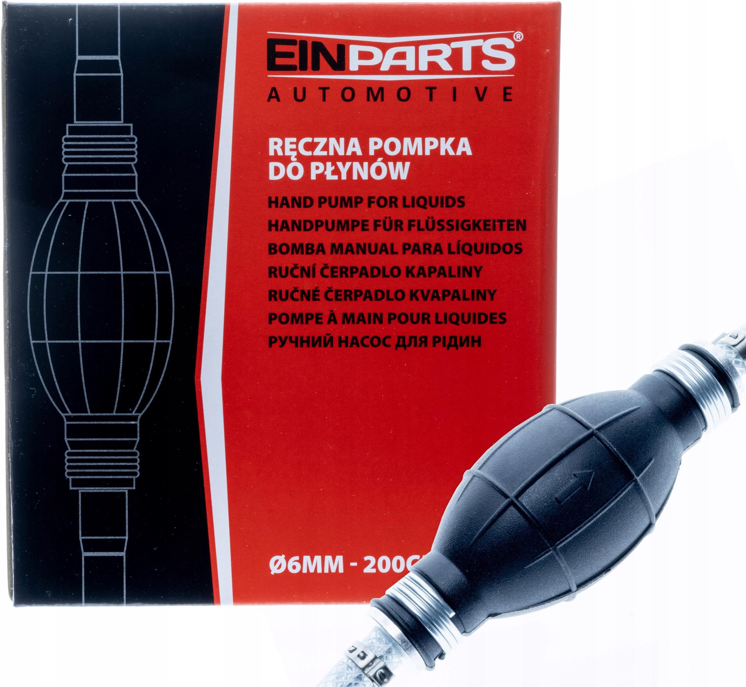 Narzędzia do warsztatu Einparts Automotive Ręczna Pompka Do Paliwa Wody ...