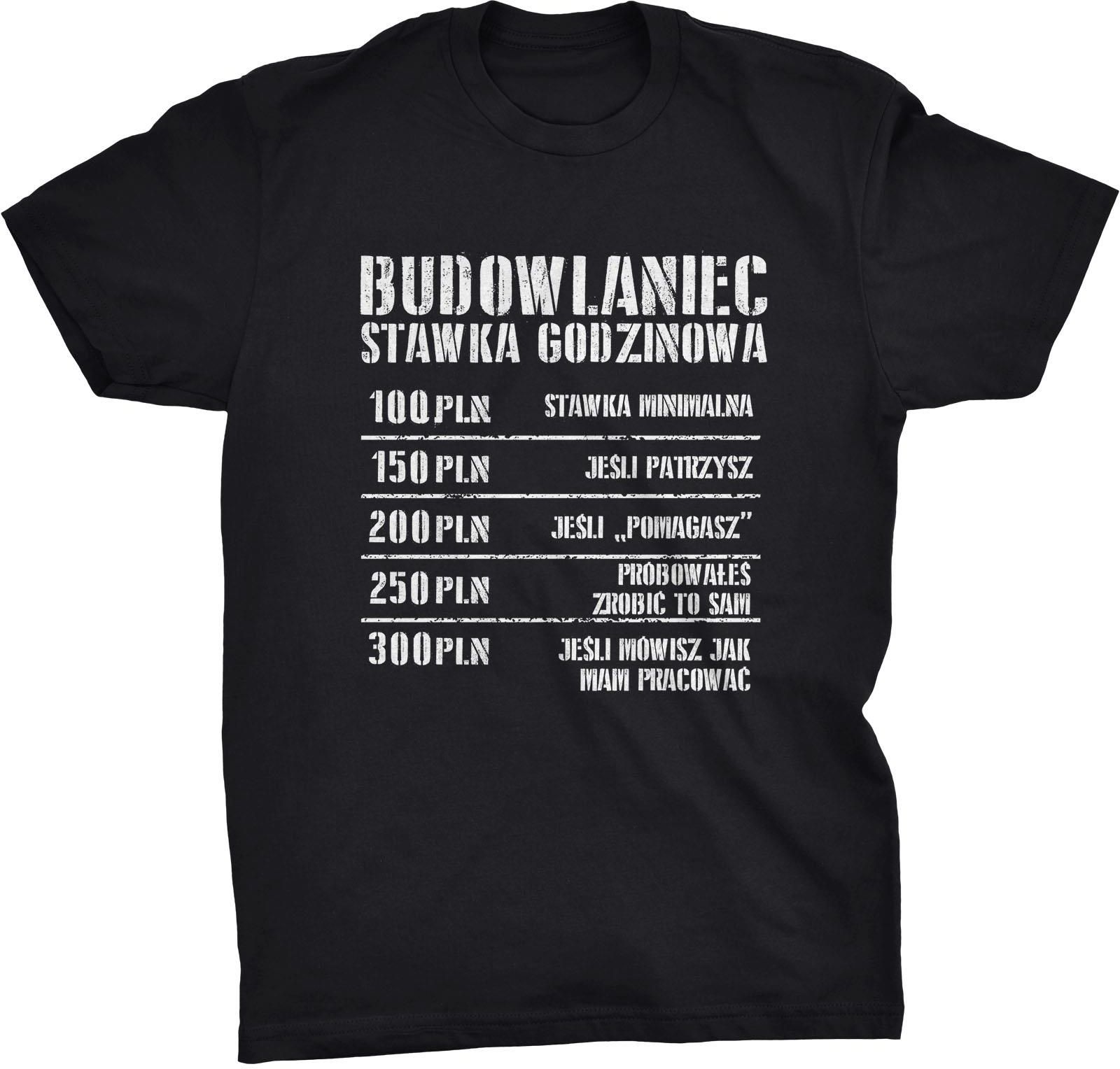 Stawka Godzinowa Koszulka Dla Budowlańca - Ceny i opinie - Ceneo.pl