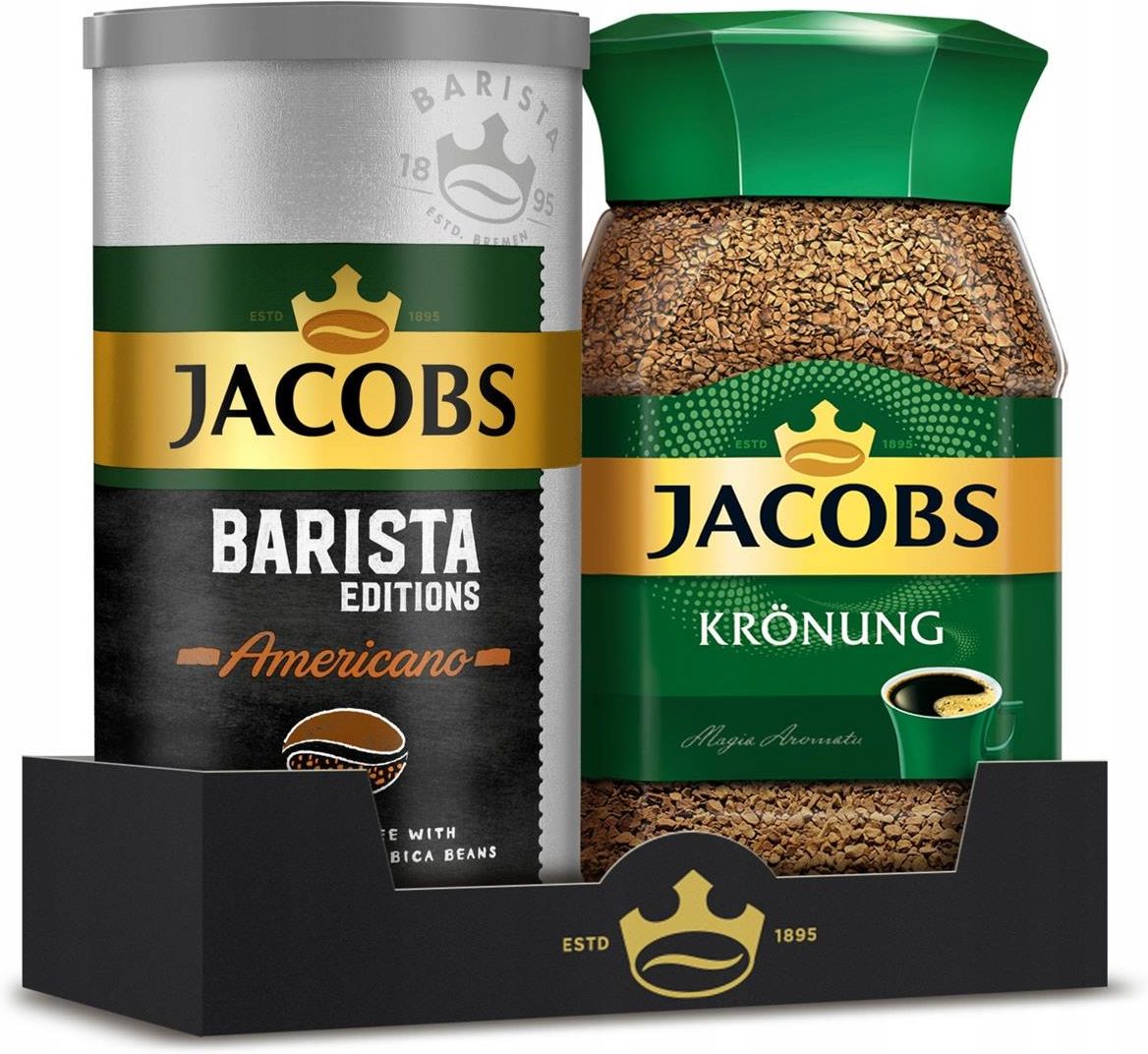 Kawa Jacobs Rozpuszczalna Kronung Barista 355 - Ceny i opinie - Ceneo.pl