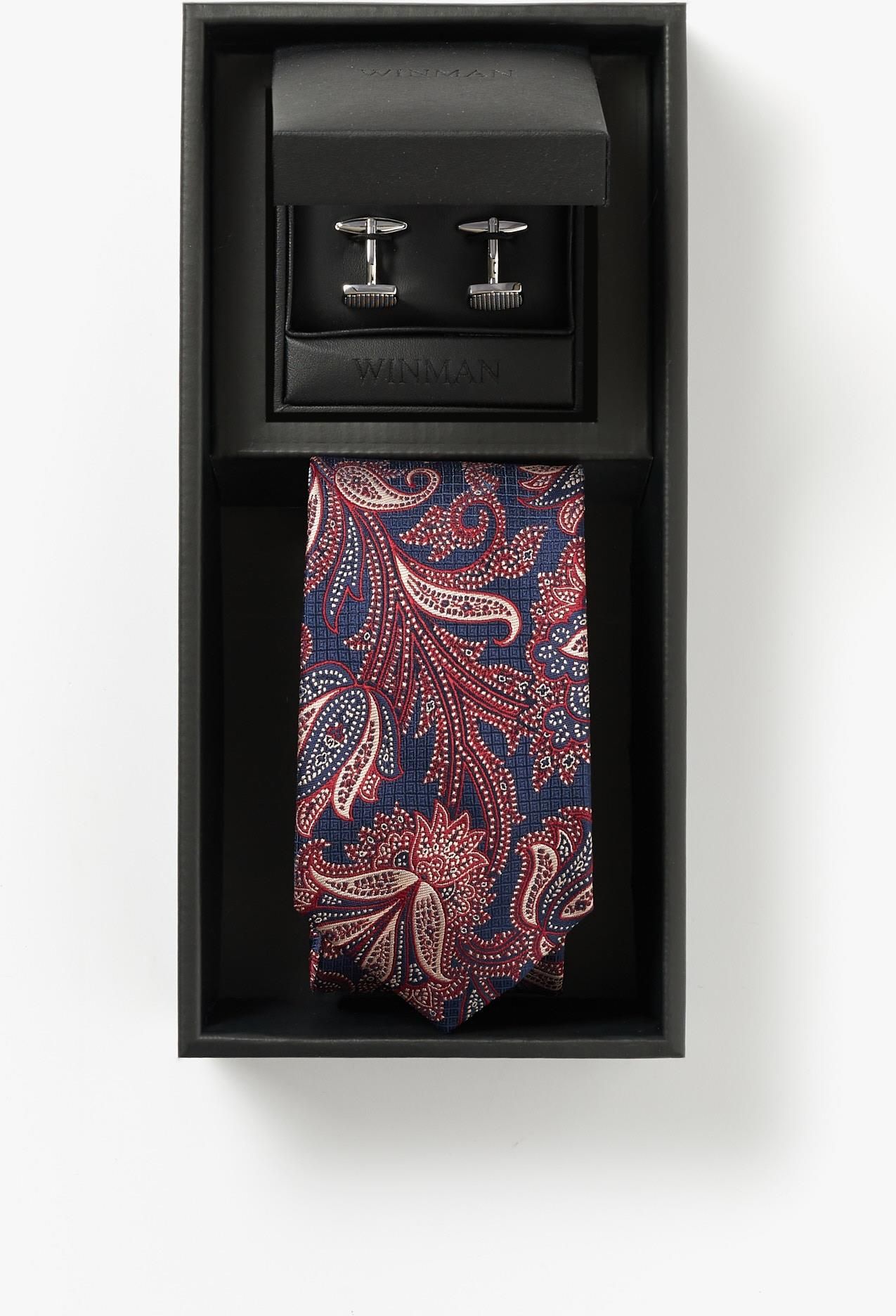 Zestaw Prezentowy Męski Recman Krawat Spinki - Ceny i opinie - Ceneo.pl