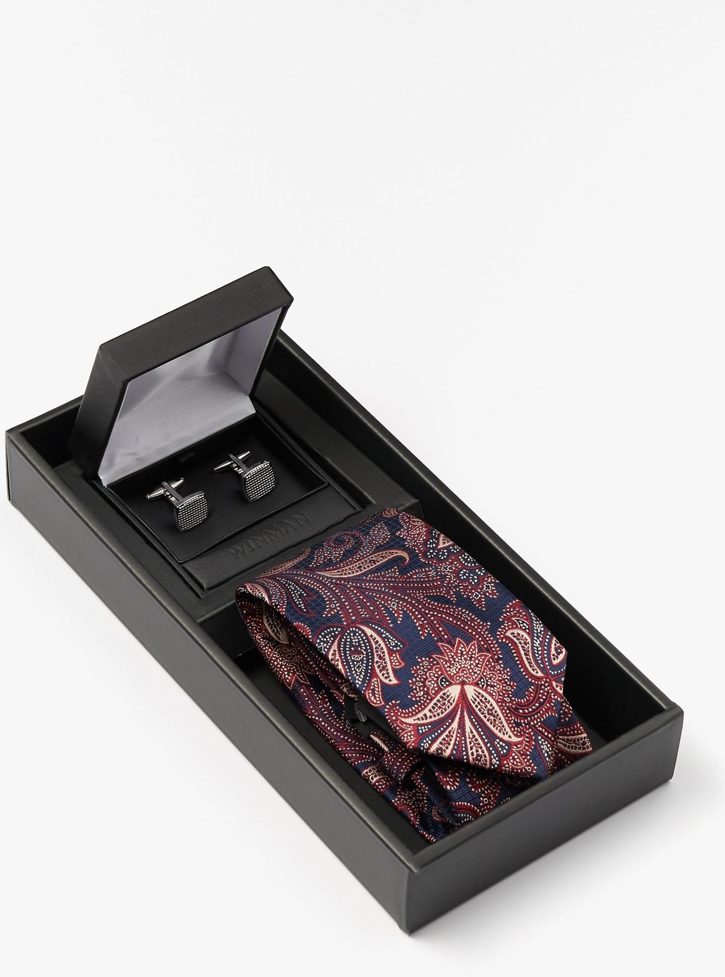 Zestaw Prezentowy Męski Recman Krawat Spinki - Ceny i opinie - Ceneo.pl