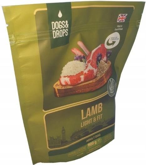 Karma Dogs&Drops Sucha Karma Jagnięcina Light & Fit 900G - Ceny i ...