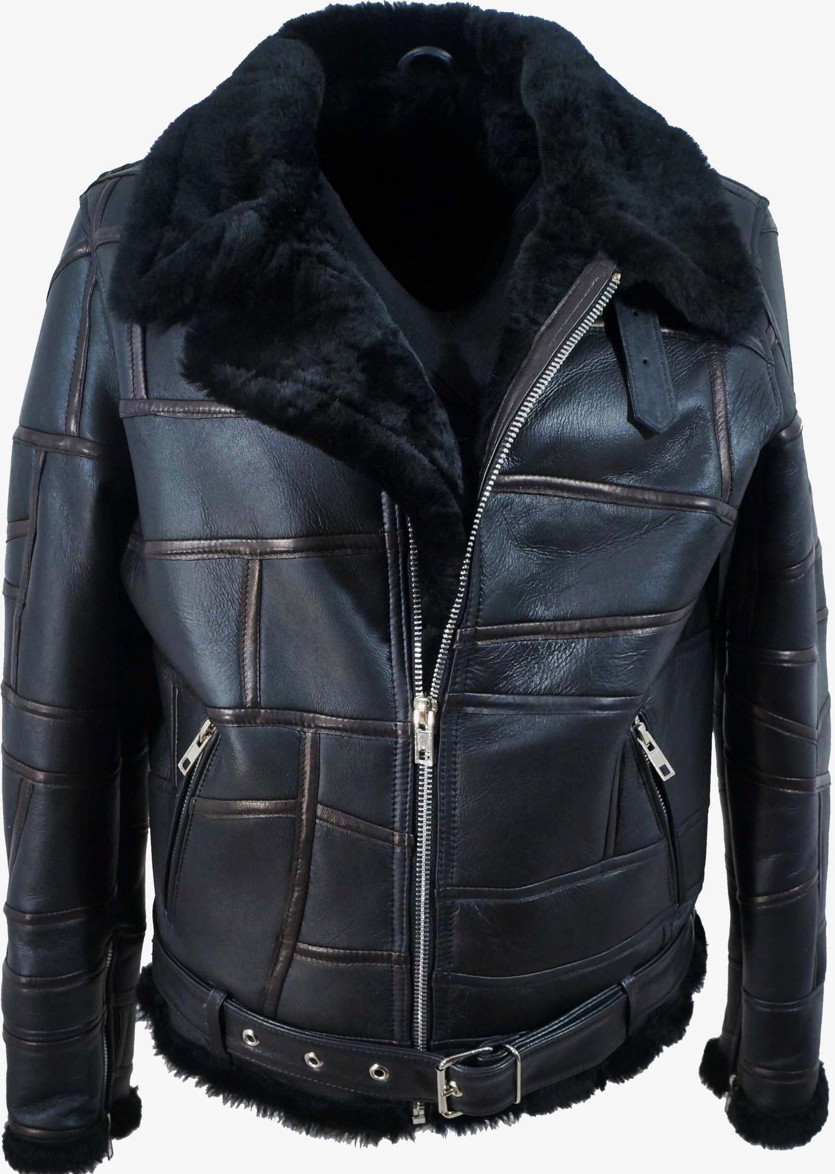 Pilotka Męska Lotnicza Kożuch 303 Czarny Skórzany - Ceny i opinie ...