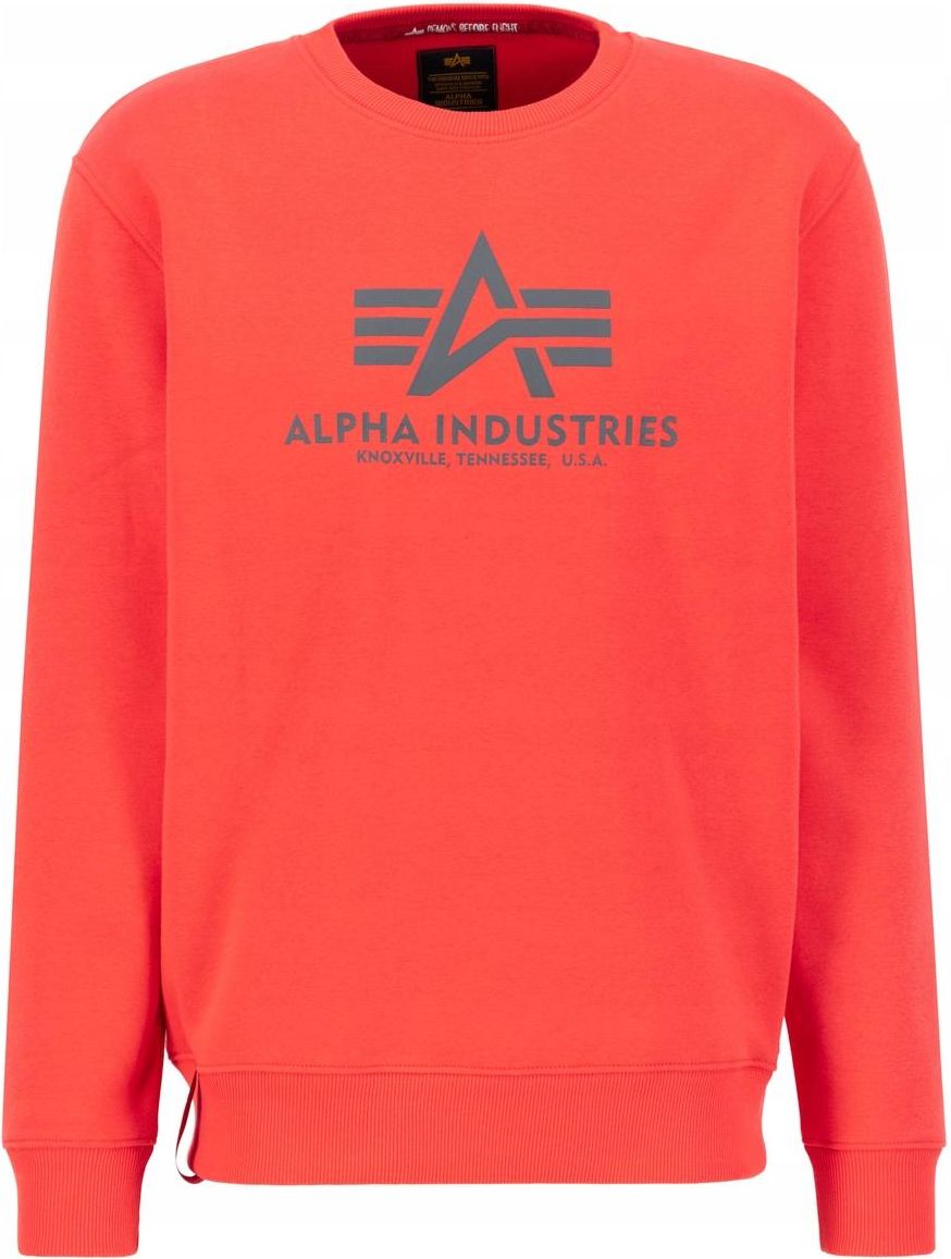 Bluza Alpha Industries Basic Sweater radiant red XXL - Ceny i opinie - Ceneo.pl