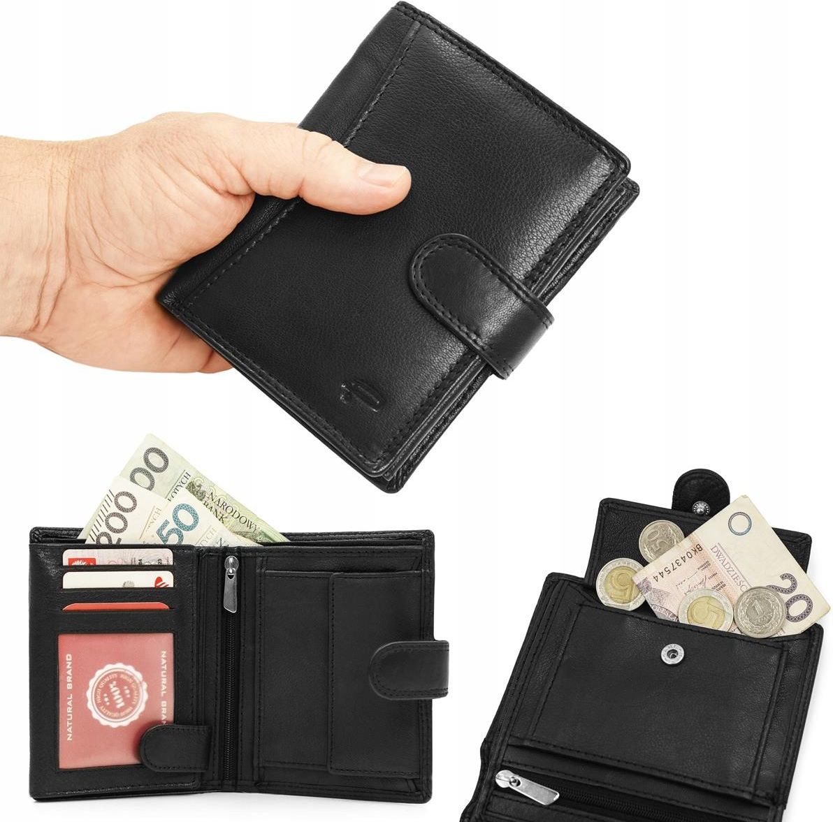 Portfel Męski Skórzany z Rfid City Style MIDI - Ceny i opinie - Ceneo.pl