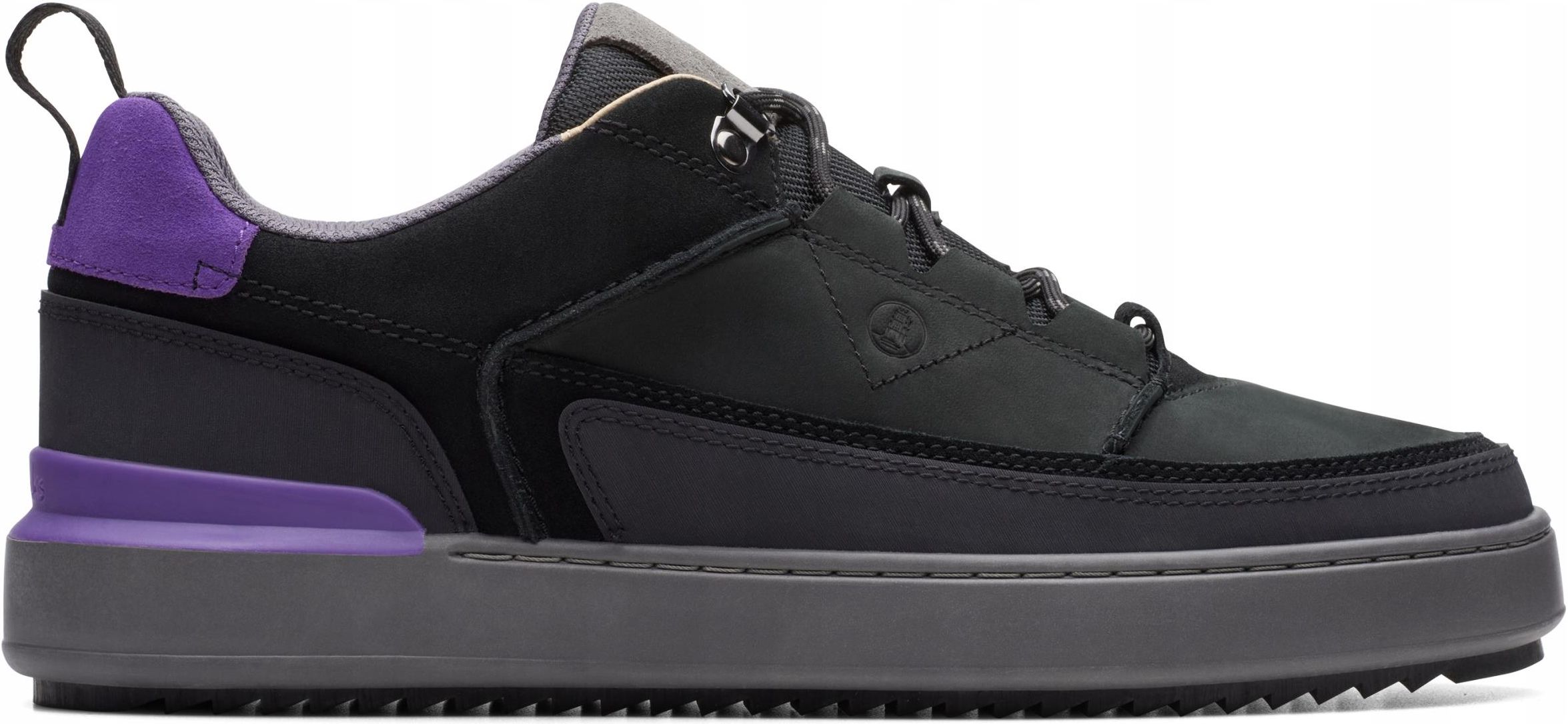 Buty męskie trampki Clarks CourtLite Go skórzane czarne 41.5 - Ceny i ...