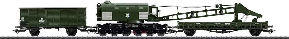 Trix H0 Wagon Specjalny T23057 Dźwig Parowy H0 Ardelt 57 T Db - Ceny i ...