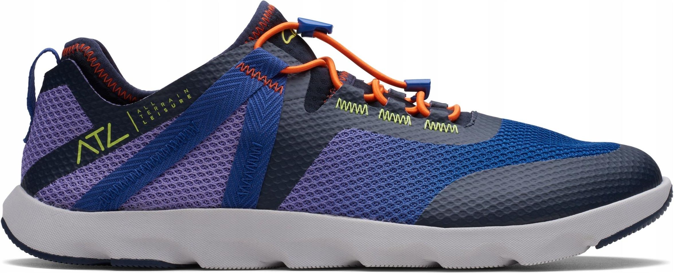 Buty męskie sportowe Clarks Atl Coast Rock Cobalt lekkie 44 - Ceny i ...