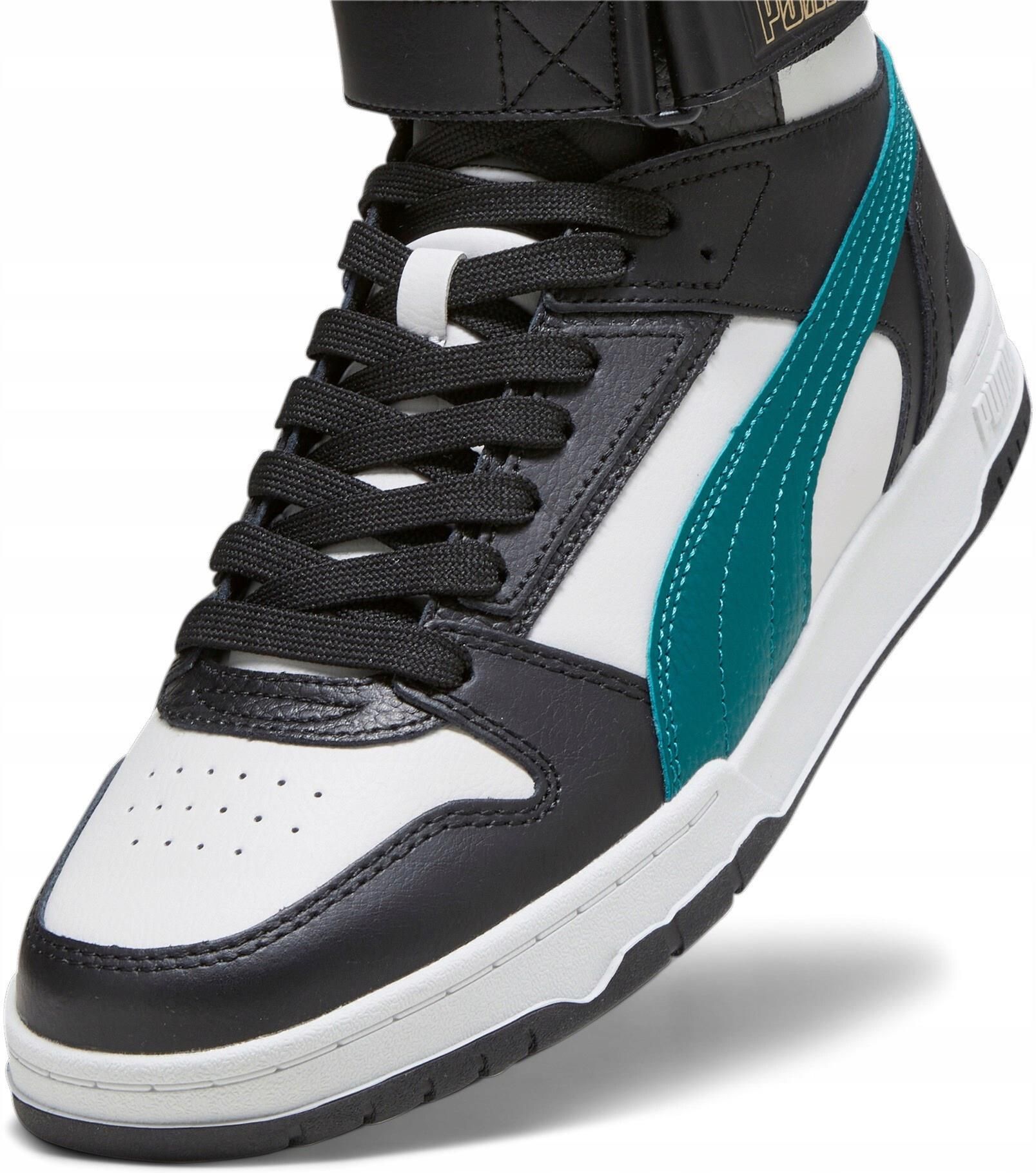 Buty męskie sportowe Puma Rbd Game wysokie jesienne białe czarne 40.5 ...
