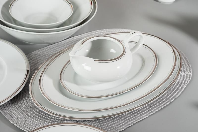 Chodzież Yvonne Platynowa Wstęga G238 Serwis Obiadowy 44/12 - Opinie i ...