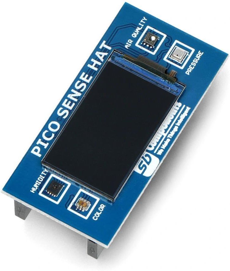 Mikrokontroler Sb Components Sense Hat Nakładka Z Czujnikami Środowiskowymi Do Raspberry Pi Pico ...