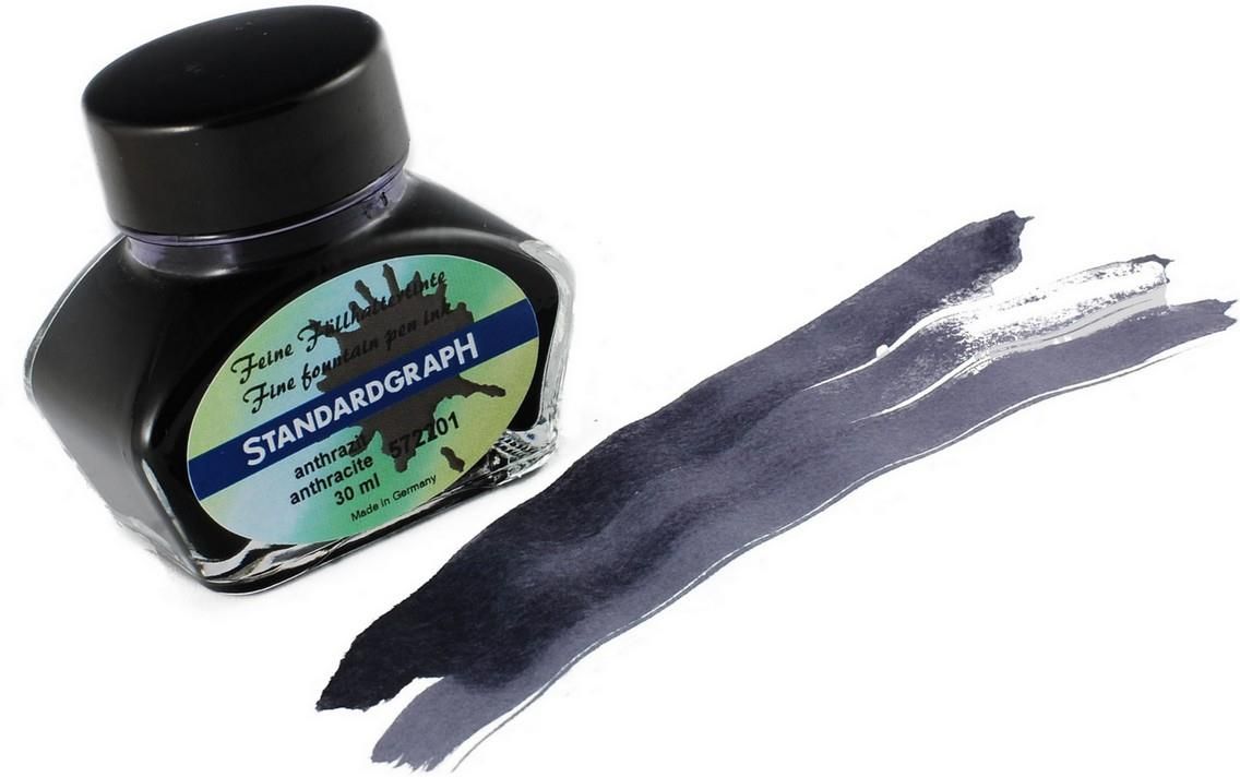 Standardgraph Atrament 30 Ml. Antracyt - Ceny i opinie - Ceneo.pl