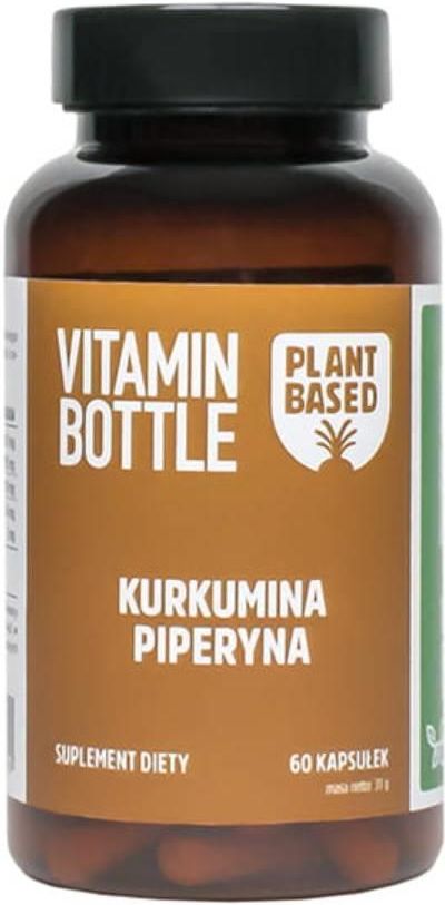 Vitamin Bottle, Kurkumina + Piperyna, 60 kapsułek - Opinie i ceny na Ceneo.pl