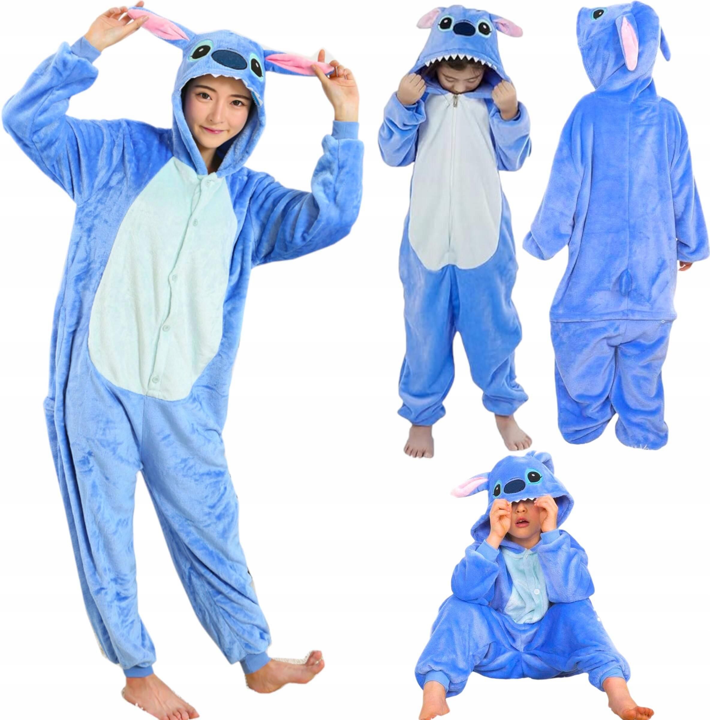Stich Strój Dla Dzieci Kigurumi Piżama Kostium Na Bal Karnawałowy ...