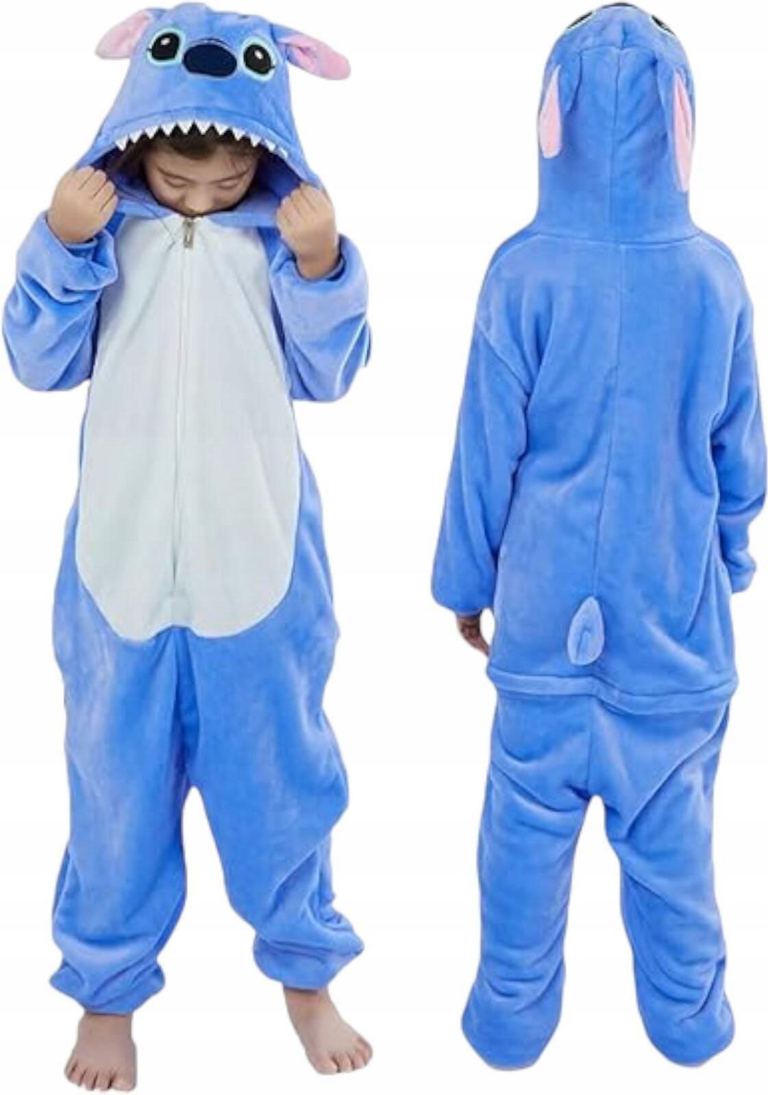 Stich Strój Dla Dzieci Kigurumi Piżama Kostium Na Bal Karnawałowy ...