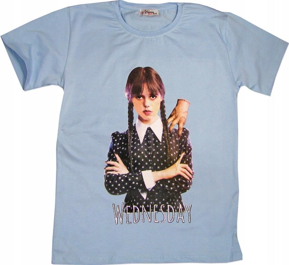 164 Bluzka Wednesday T-shirt Rączka cyrkonie - Ceny i opinie - Ceneo.pl