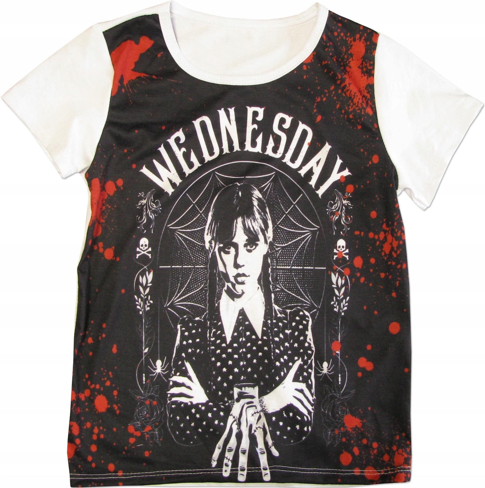 158-164 (16) Bluzka koszulka Wednesday T-shirt - Ceny i opinie - Ceneo.pl