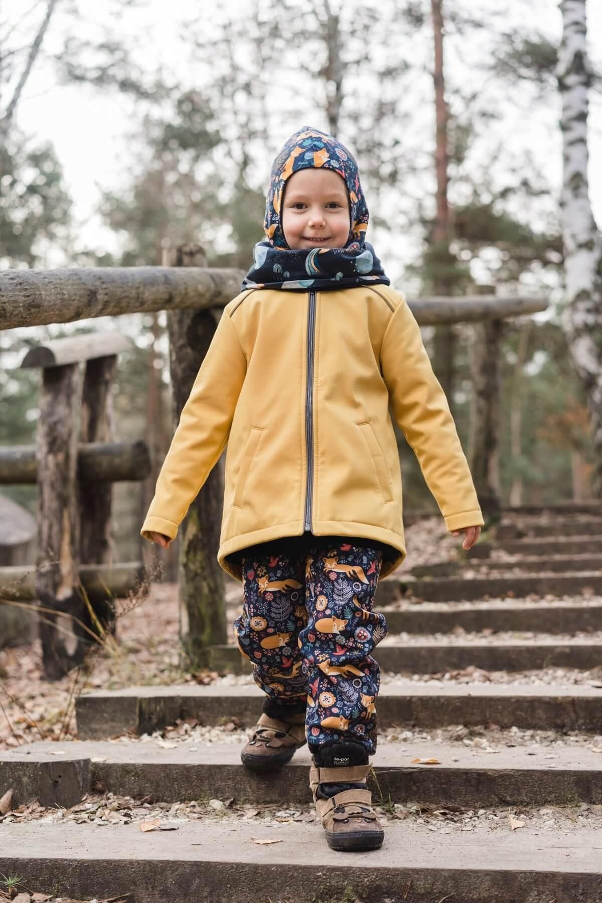 Mamaiti Spodnie dziecięce softshell zimowe rudy lisek 104/110 - Ceny i opinie - Ceneo.pl