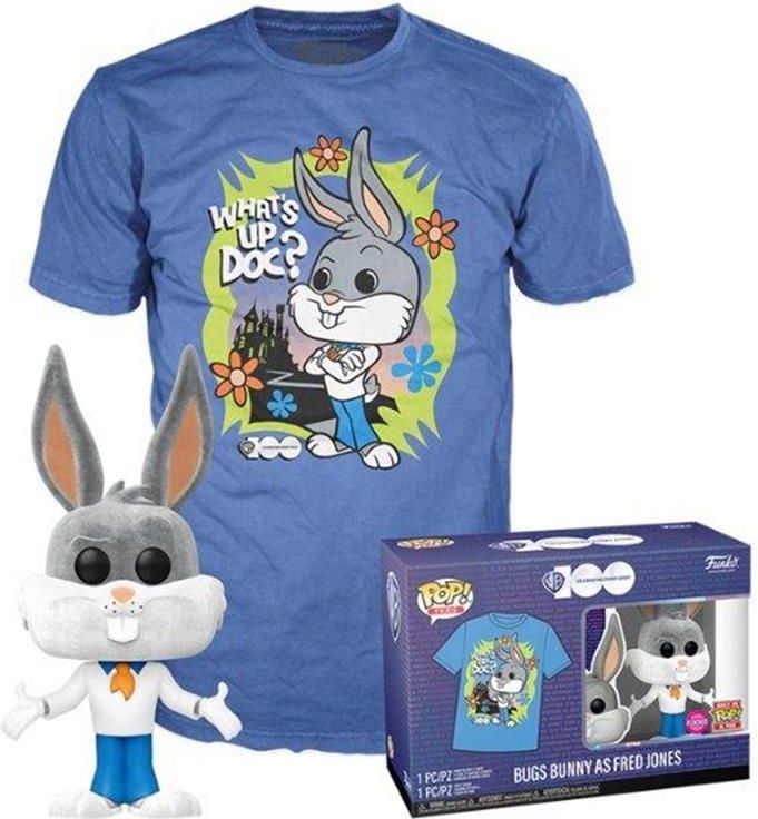 Funko! Warner Brothers Animation Pop Tee Bugs Bunny As Fred Jones ...