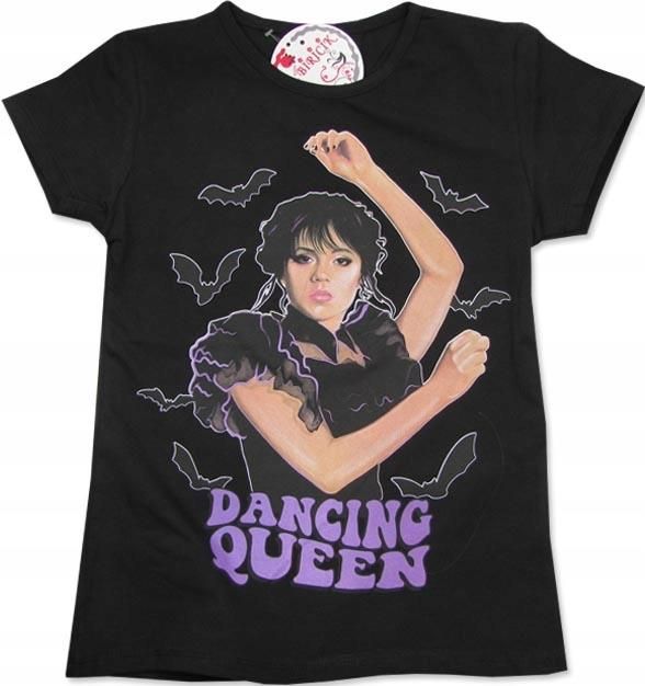 158 Bluzka Wednesday T-shirt Dancing Queen - Ceny i opinie - Ceneo.pl