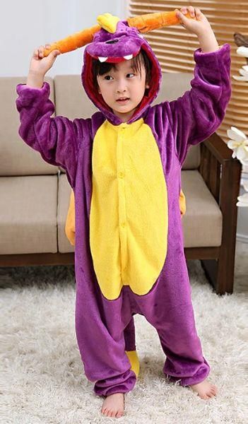 Smok Fioletowy Piżama Kigu Onesie 100 CH4L - Ceny i opinie - Ceneo.pl