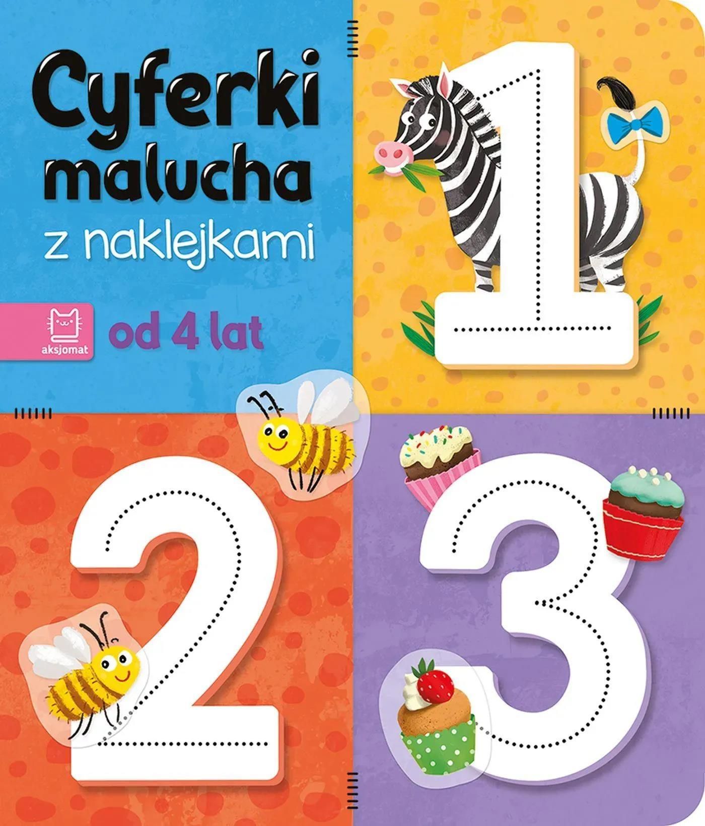 Cyferki malucha z naklejkami. Od 4 lat - Ceny i opinie - Ceneo.pl