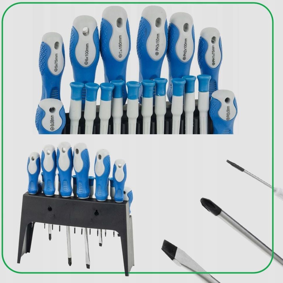 Śrubokręt Gmp Śrubokręty Wkrętaki Precyzyjne Magnetyczne Zestaw 18Szt ...