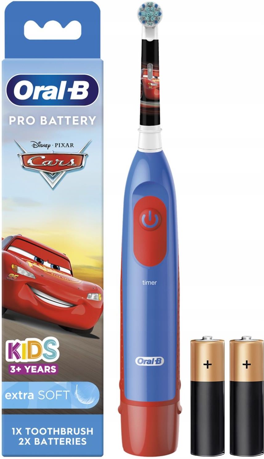 Szczoteczka elektryczna ORAL-B ADVANCE AUTA DLA DZIECI + ETUI - Opinie i ceny na Ceneo.pl