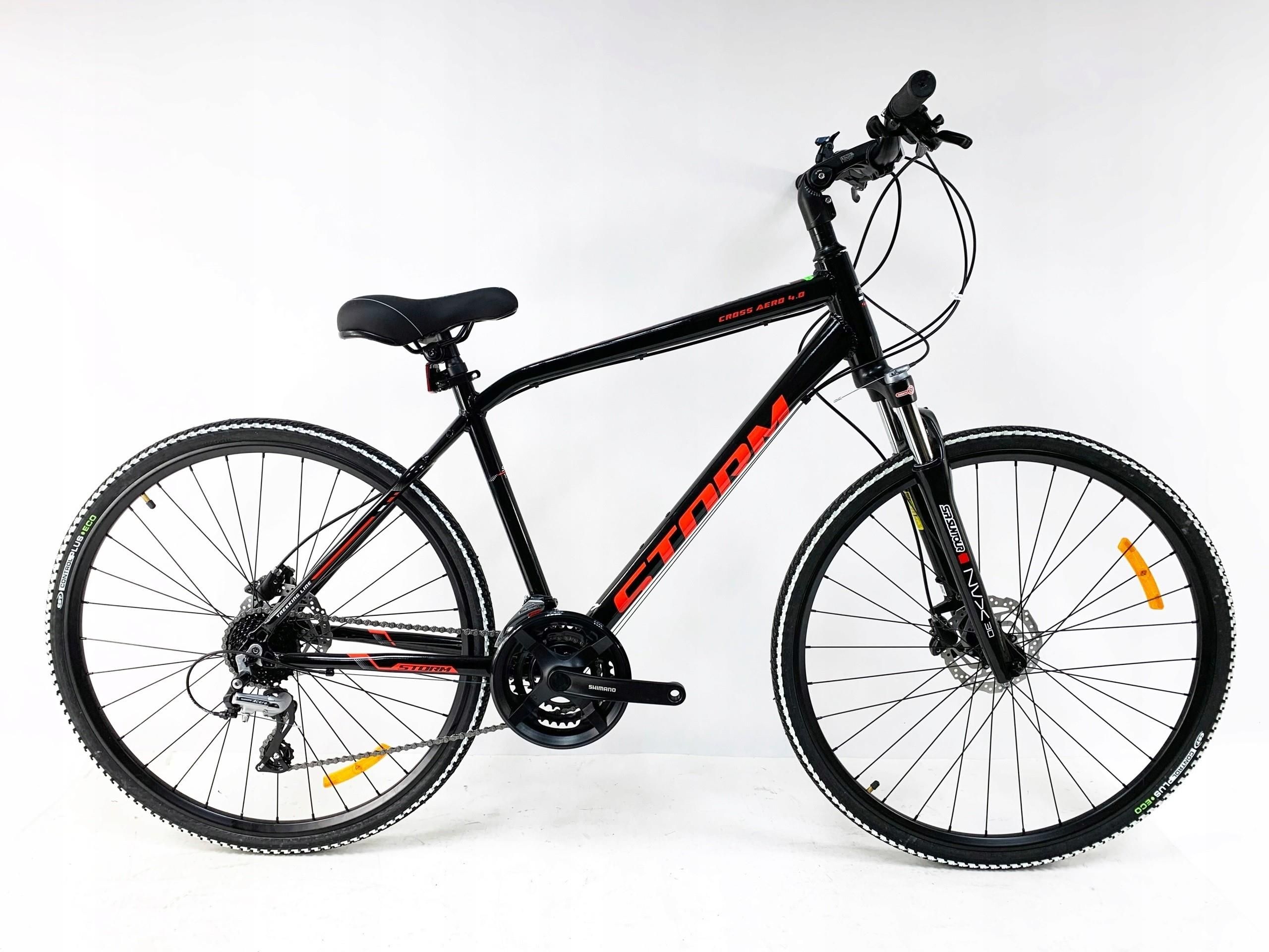 Storm Cross Aero 4.0 Man Czarny/Czerwony 28 2023 - Rowery Crossowe ...