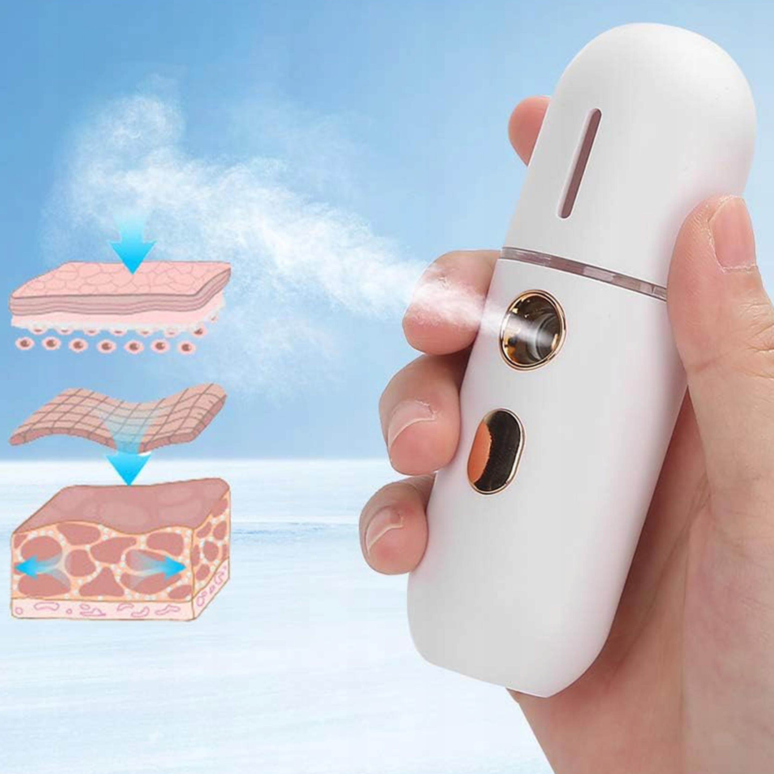 Mini Nawilżacz Do Twarzy Skóry Rozpylacz Mgiełki Wody Atomizer Nano ...