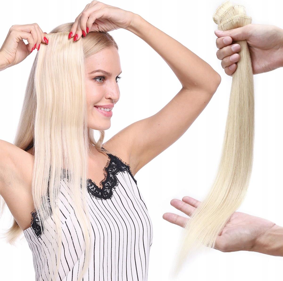 Clip In 40Cm Natural Indian Hair Extensions Ombre - Ceny i opinie ...