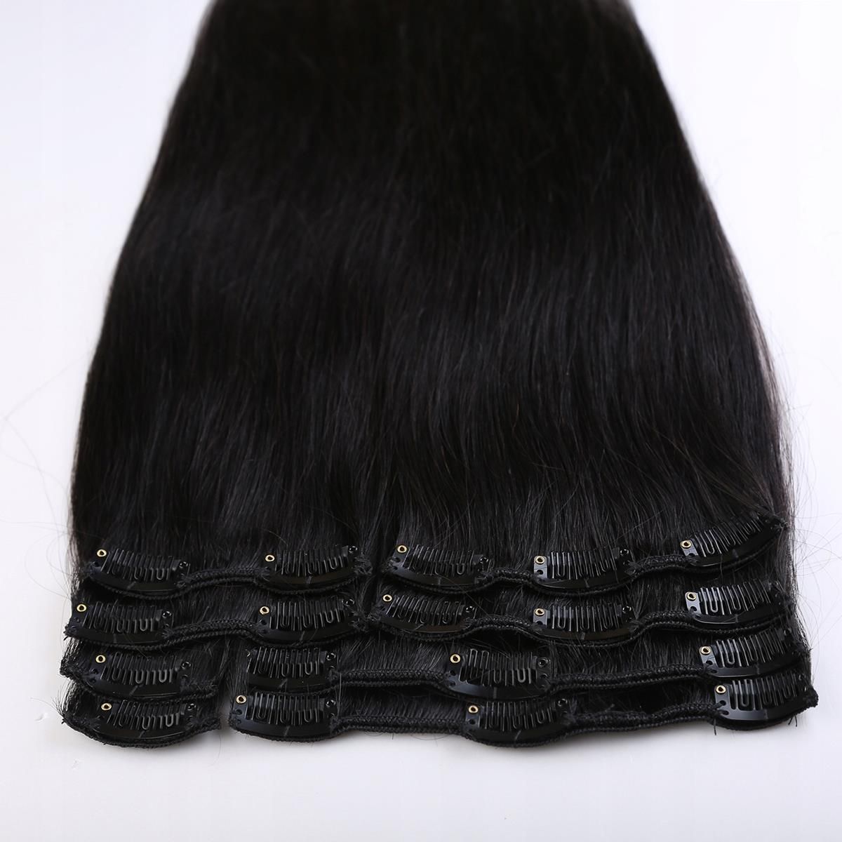 Clip In 40Cm Natural Indian Hair Extensions Ombre - Ceny i opinie ...