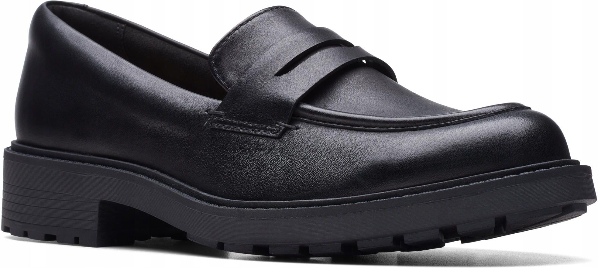 Loafersy Clarks Orinoco 2 Penny skórzane czarne 37 - Ceny i opinie ...