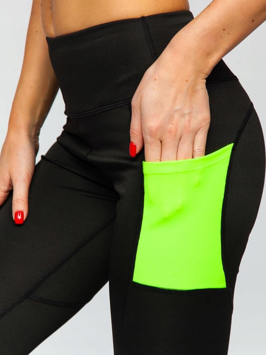 Legginsy Damskie Sportowe Czarne XL009 Denley_xl - Ceny i opinie - Ceneo.pl