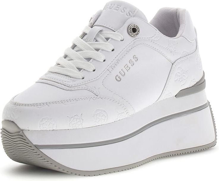 Damskie Sneakersy Guess Camrio Flpcamfal12-White – Biały - Ceny i ...